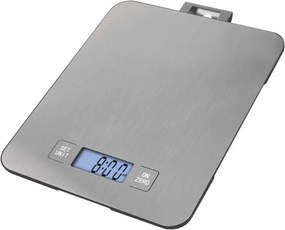 Kuchyňská váha EMOS EV023, digitální, 5 kg, stříbrná, sklo