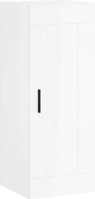 vidaXL Nástěnná skříňka 34,5 x 34 x 90 cm kompozitní dřevo [830518] Barva: kouřový dub