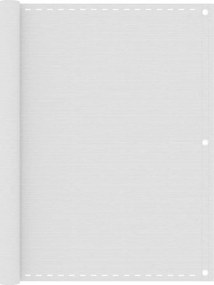 vidaXL Balkónová zástěna 120 x 600 cm HDPE [310859] Barva: Bílá