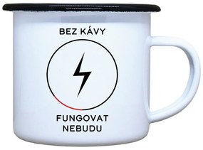 Super plecháček Plecháček Bez kávy nebudu fungovat Objem: 330 ml