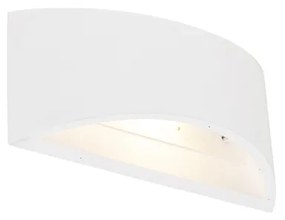 Moderní nástěnná lampa bílá 20 cm - Gypsy Tum