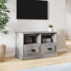 TV skříňka betonově šedá 80 x 35 x 50 cm kompozitní dřevo