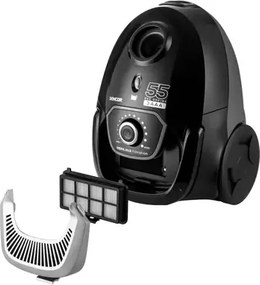 SENCOR SVC 5501BK černá / Sáčkový vysavač / 700 W / 2L / 75 dB / 8m rá