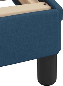 Postel s matrací Dover modrá 160 x 200 cm textil 3208430