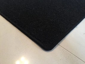 Vopi | Kusový černý koberec Eton - 60 x 60 cm