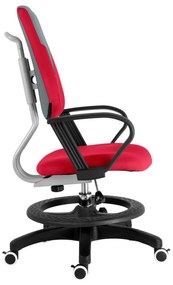 Dětská rostoucí židle NEOSEAT KINDER šedo-červená