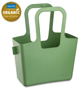 TASCHELINO plážová taška, zásobník, stojan na časopisy a noviny na hračky Zelená ORGANIC KOZIOL