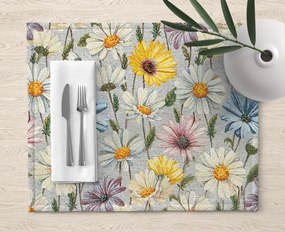 Ervi Gobelínové prostírání na stůl - Pastelové květy