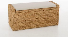 Sedací lavice COMBO, vodní hyacint, šířka 100 cm, natur