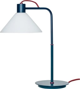 Stolní lampa v petrolejové barvě se skleněným stínidlem (výška 44 cm) Spot – Hübsch
