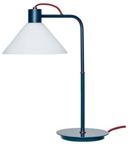 Stolní lampa v petrolejové barvě se skleněným stínidlem (výška 44 cm) Spot – Hübsch