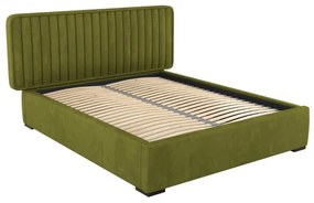 Čalouněná postel 140x200 cm Aria (zelená). 1041782