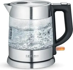 Severin WK 3468 stříbrná / Rychlovarná konvice / 2200W / 1 l
