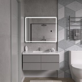 Erga Isabella, LED zrcadlo 100x80cm, 2760 lm, 6500K, přední/zadní osvětlení, ERG-V01-129-1080-00