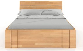 Buková postel s úložným prostorem - Arhus Drawers   ,  200x200 cm