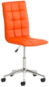 Kancelářská židle Bethany oranžová
