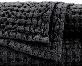 Abyss & Habidecor Pousada černá retro ručníky ze 100% egyptské bavlny Abyss Habidecor | 990 Black, Velikost 40x75 cm