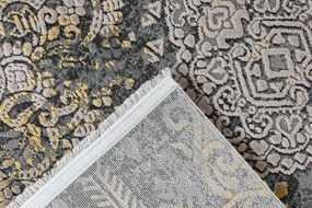 Lalee Kusový koberec Orsay 700 Grey Yellow Rozměr koberce: 200 x 290 cm