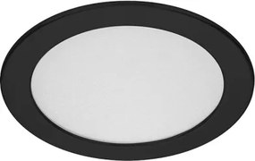 LED podhledové svítidlo Panlux DOWNLIGHT CCT ROUND IP44 6W černá PN22400009