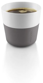 Set termohrnků na kávu Lungo Grey 230 ml, 2 ks Eva Solo