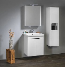 Sapho Sapho, Koupelnový set ELLA 50, 1x dveře, levé, bílá, KSET-073