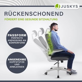 Juskys Kancelářská židle Baltimore Barva: černá