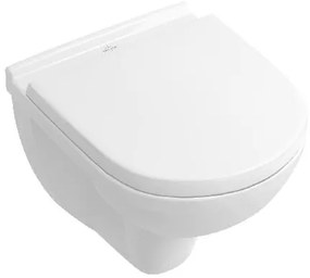 Villeroy & Boch O.novo - Závěsné WC Compact, DirectFlush, CeramicPlus, alpská bílá 5688R0R1
