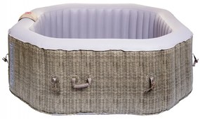 Mobilní (nafukovací) vířivka Belatrix Luxury 155 Rattan