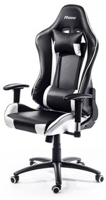ADK kancelářská židle Runner černo-bílá