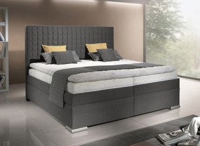 Americká boxspring postel RIALTO s úložným prostorem, 200×200 cm Velikost postele: 200 × 200 cm