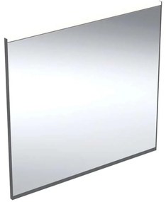 Geberit Option - Zrcadlo s LED osvětlením a vyhříváním, 75x70 cm, matná černá 502.782.14.1