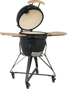 Keramický Kamado BBQ gril BestBerg BBGK-46B / Ø 38,3 cm / černá