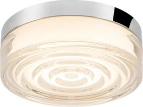 LA 1010211 CYFT WAVE XL Přisazené nástěnné a stropní svítidlo, 2700/3000/4000 K, 15 W, PHASE, 105°, IP65 černá / čirá - BIG WHITE (SLV)