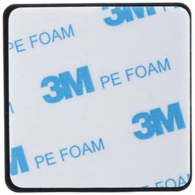 Erga Pad, samolepící háček na ručníky 4,5x4,5 cm (4ks), černá matná, ERG-YKA-CH.PAD-4-BLK
