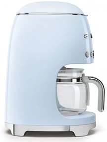 Kávovar na překapávanou kávu Smeg 50's style DCF02PBEU / 1050 W / 1,4 l / pastelově modrá