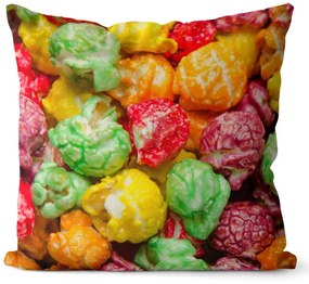 Polštář Sladký popcorn (Velikost: 55 x 55 cm)