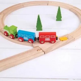 Bigjigs Rail Přehazovací výhybka 2 ks / od 3 let