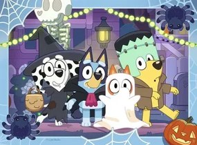 RAVENSBURGER Puzzle Bluey Halloween 4v1 / 12+16+20+24 dílků