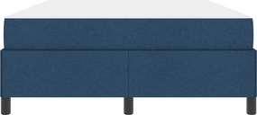 Postel s boxspringem Modrá 160 x 200 cm textil 3398877