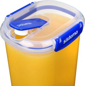 Džbán, vodotěsná konvice s víkem, SISTEMA těsnící se 4 klipy - 2l