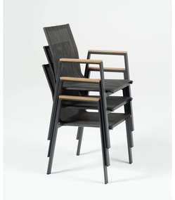 Comodo jídelní židle černo-bronzová