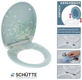 Eisl Sanitär WC prkénko Duroplast Soft Close Flower in The Wind 82381