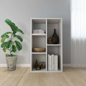 Knihovna/příborník - bílá - dřevotříska | 45x25x80 cm
