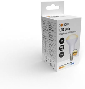 Solight LED žárovka reflektorová, R50, 5W, E14, 3000K, 440lm, bílé provedení