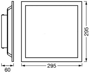 Ledvance - LED RGBW Stmívatelné stropní svítidlo SMART+ MAGIC LED/14W/230V Wi-Fi