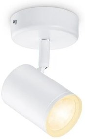 Wiz tunable white 8719514551756 led stropní bodové svítidlo imageo 1x5w | gu10 | 345lm | 2700-6500k - stmívatelné, bílá