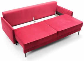 Casarredo - Komfort nábytek Rozkládací pohovka AZULO látka Riviera 91, nohy zlaté