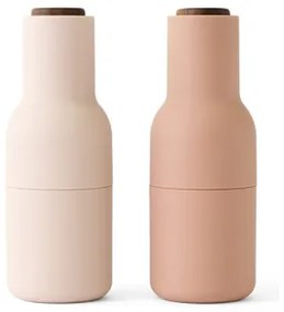 Mlýnky Bottle Nude/Walnut – set 2 ks Audo Copenhagen