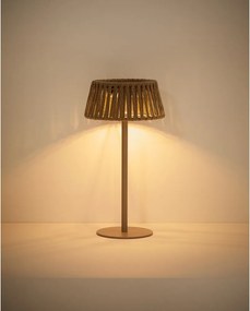 LED stolní /přenosné solární venkovní svítidlo (výška 30 cm) Aldet – Kave Home