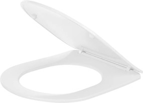 Laveo Desna, WC sedátko 440x362 mm, soft-close, duroplast, bílá lesklá,, LAV-ADA_600D